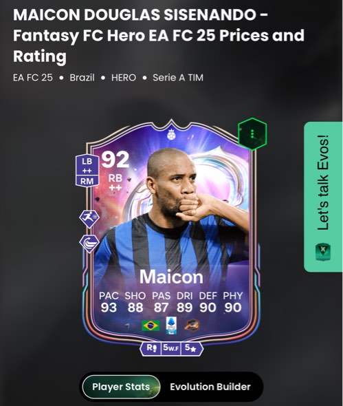 FC25 Maicon Service, Video Gaming, Video Games, PlayStation on Carousell