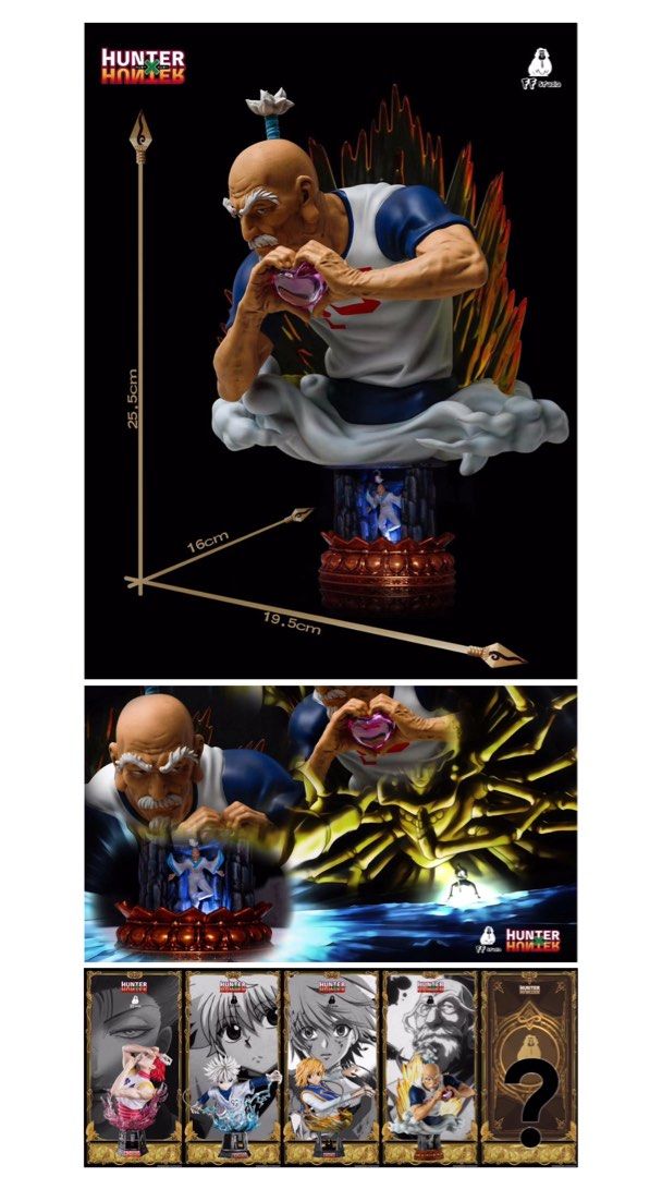 FF Studio - Isaac Netero, Hobbies & Toys, Toys & Games on Carousell