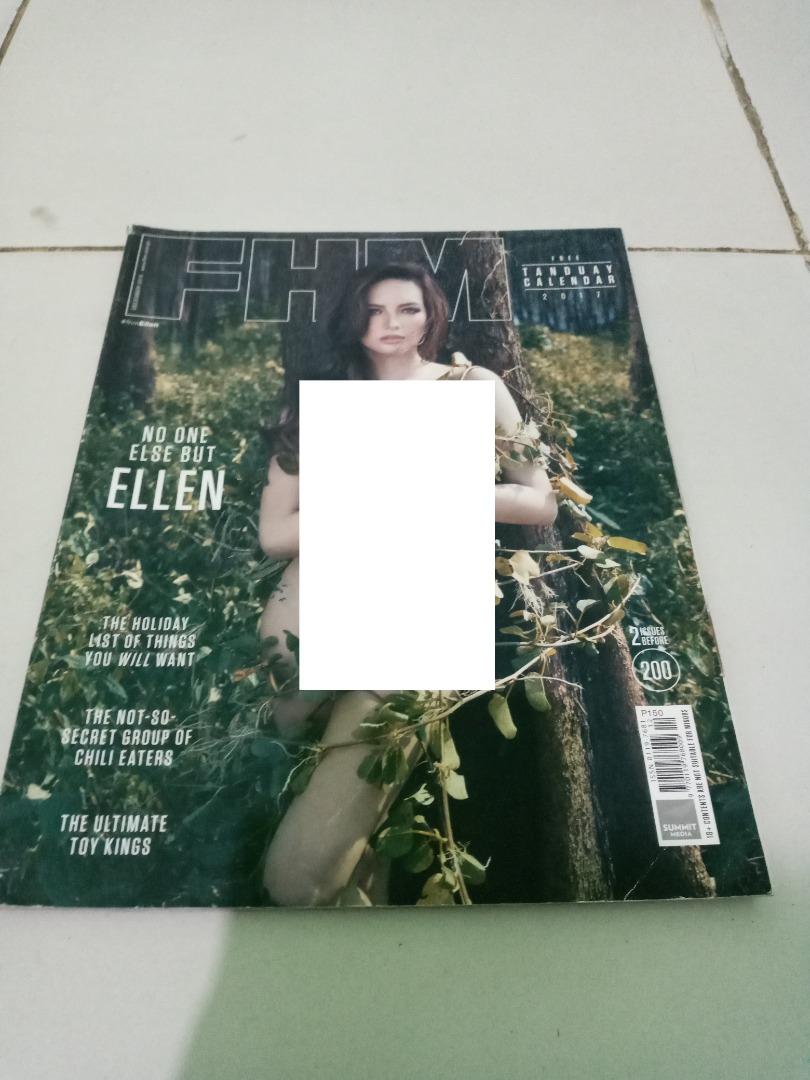 FHM Ellen Adarna 2, Hobbies & Toys, Books & Magazines, Magazines on ...