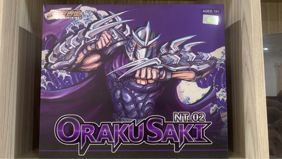 First gokin oraku saki / shredder & krang, Hobbies & Toys, Toys & Games ...