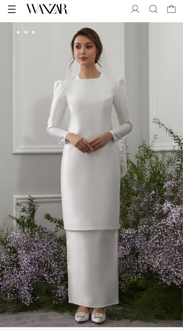 Flavia Bride Series, Women's Fashion, Muslimah Fashion, Baju Kurung ...