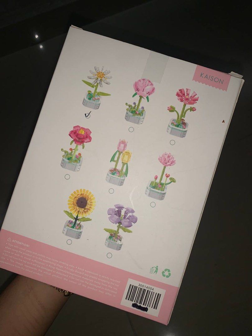 flower lego kaison, Hobbies & Toys, Toys & Games on Carousell