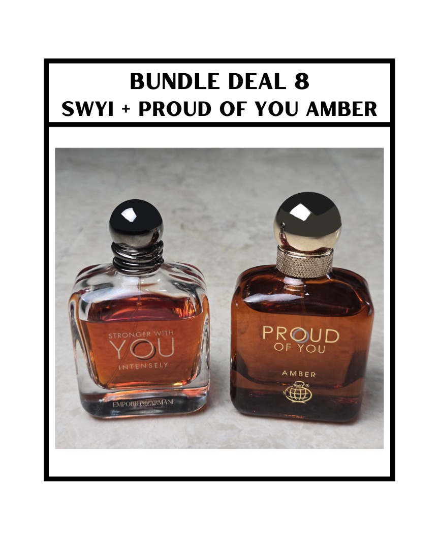FREE Decants + Stronger With You Intensely (SWYI), Giorgio Armani ...