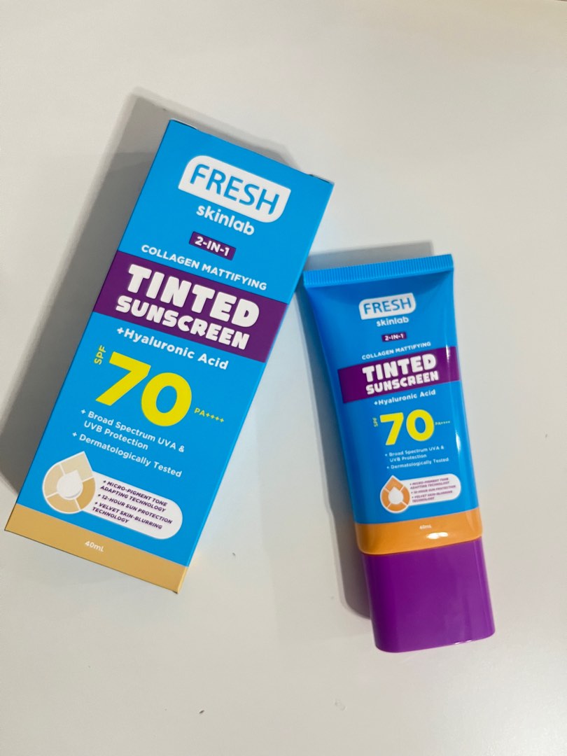 FRESH Tinted Sunscreen, Beauty & Personal Care, Face, Makeup on Carousell
