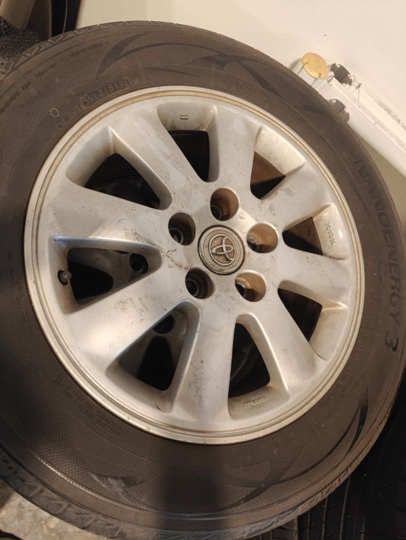 Full set of Toyota Rims & Tyre 215/60/16 for offer $399, Car ...