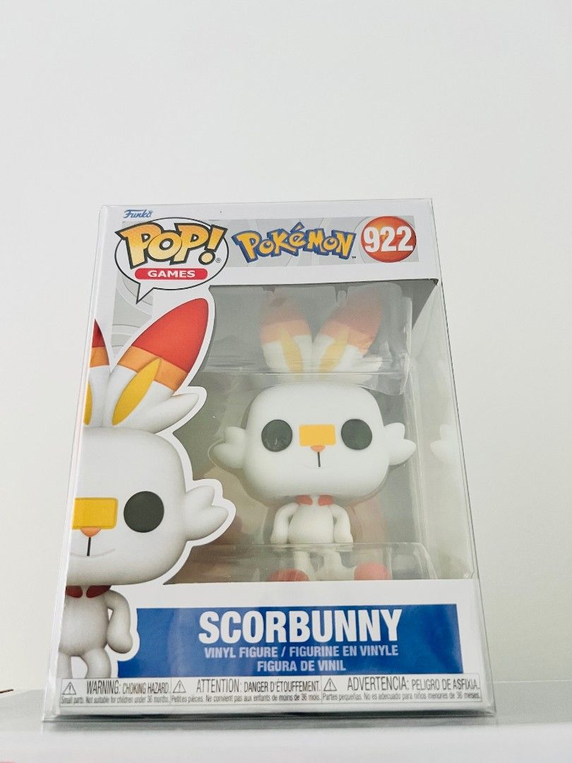 Funky pop pokemon scorbunny, Hobbies & Toys, Toys & Games on Carousell