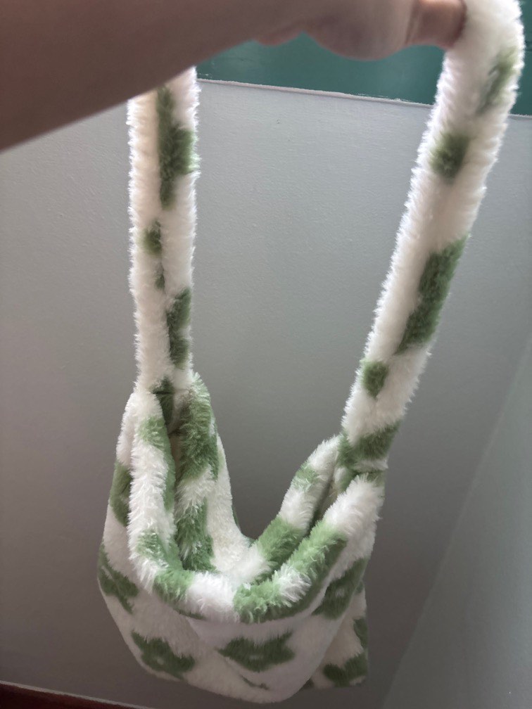 Fuzzy bag, Women's Fashion, Bags & Wallets, Purses & Pouches on Carousell