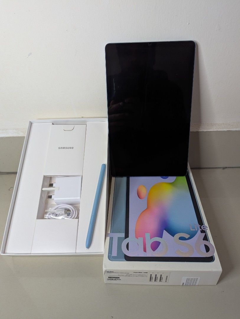 Galaxy Tab S6 Lite WiFi Angora Blue 64GB, Mobile Phones & Gadgets ...