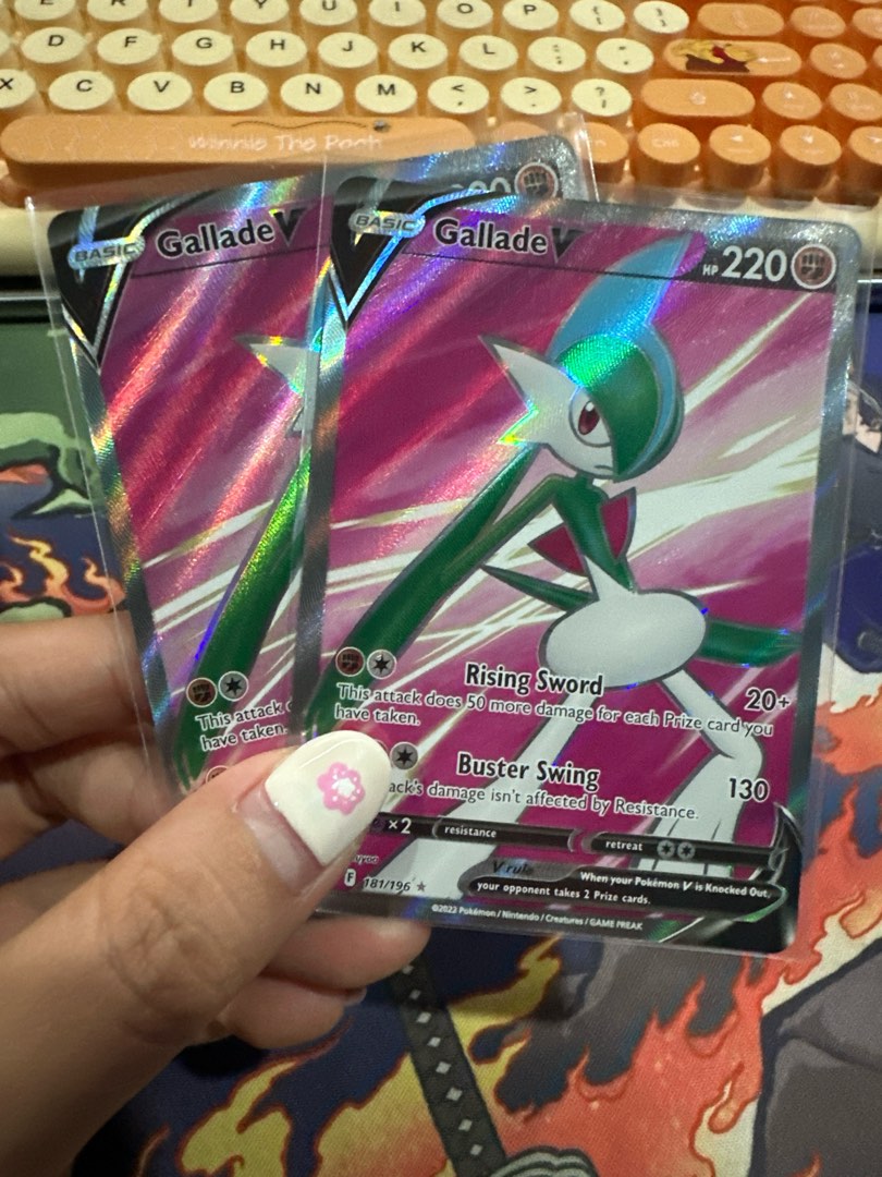 Gallade V #181 Pokemon Lost Origin, Hobbies & Toys, Toys & Games on ...