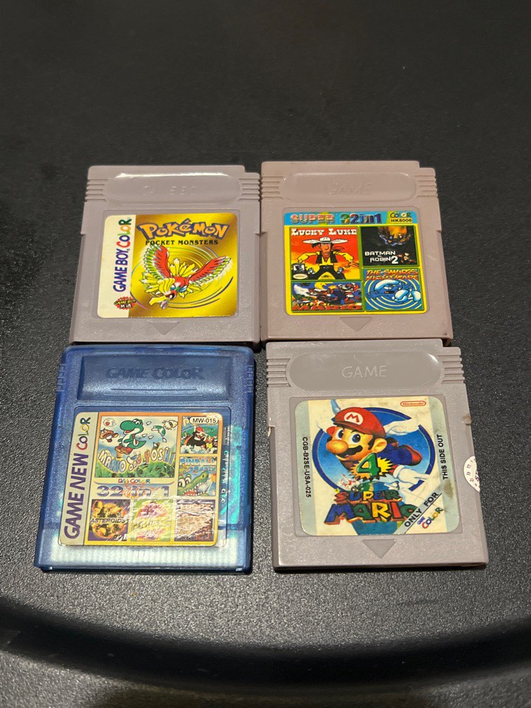Gameboy color catridge, Video Gaming, Video Games, Nintendo on Carousell