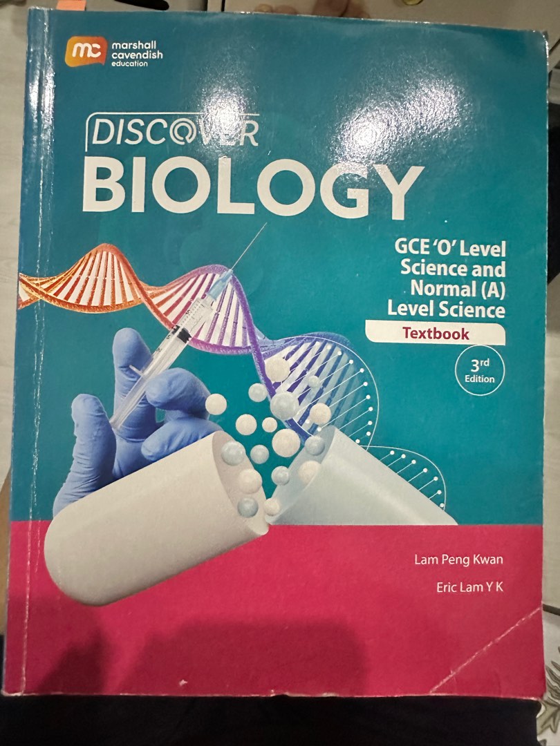 GCE o level science biology textbook, Hobbies & Toys, Books & Magazines ...