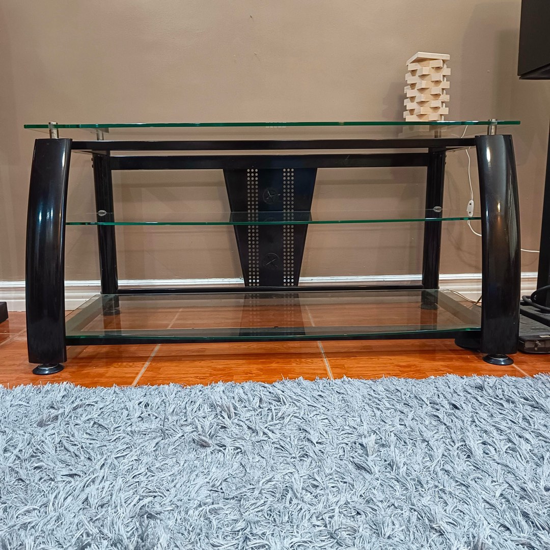 Gecko Glass TV Console, Furniture & Home Living, Furniture, TV Consoles ...