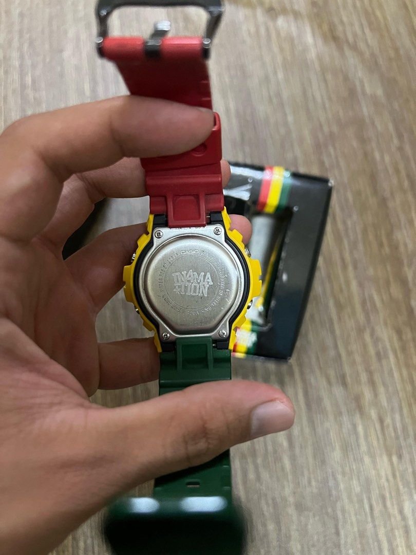 GLX 6900 GSHOCK RASTA, Men's Fashion, Watches & Accessories, Watches on ...