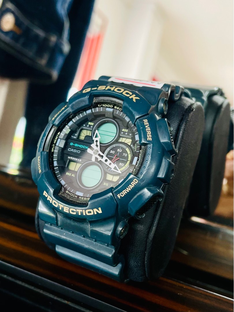 G-shock Casio Blue Watch, Men's Fashion, Watches & Accessories, Watches ...