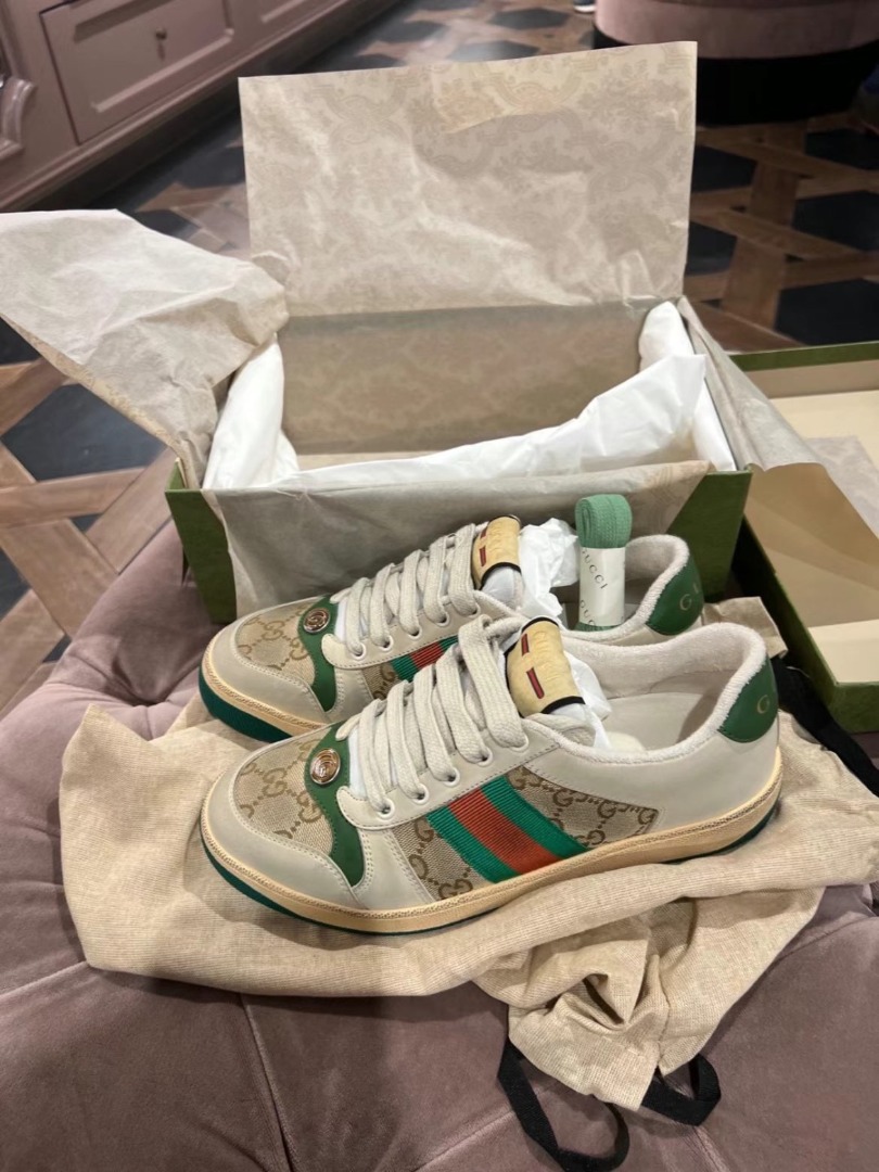 Gucci Screener, Men's Fashion, Footwear, Sneakers on Carousell