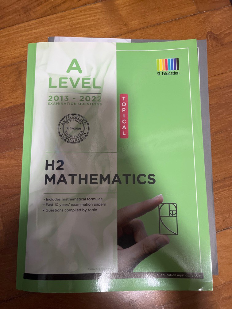 h2 math alevel topical book, Hobbies & Toys, Books & Magazines ...