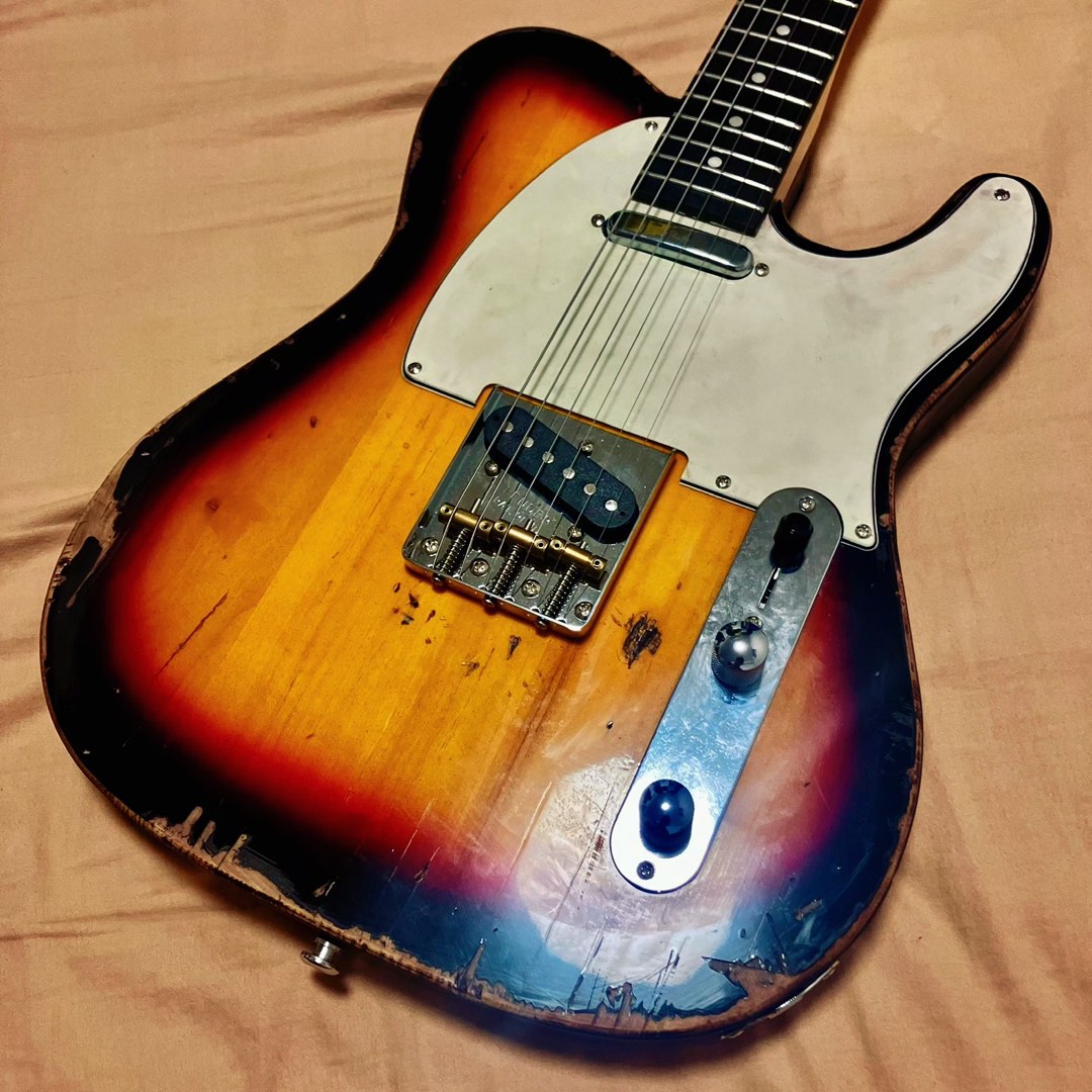 Heavy Relic Partocaster Electric Guitar Telecaster 電結他 Fender Squier ...