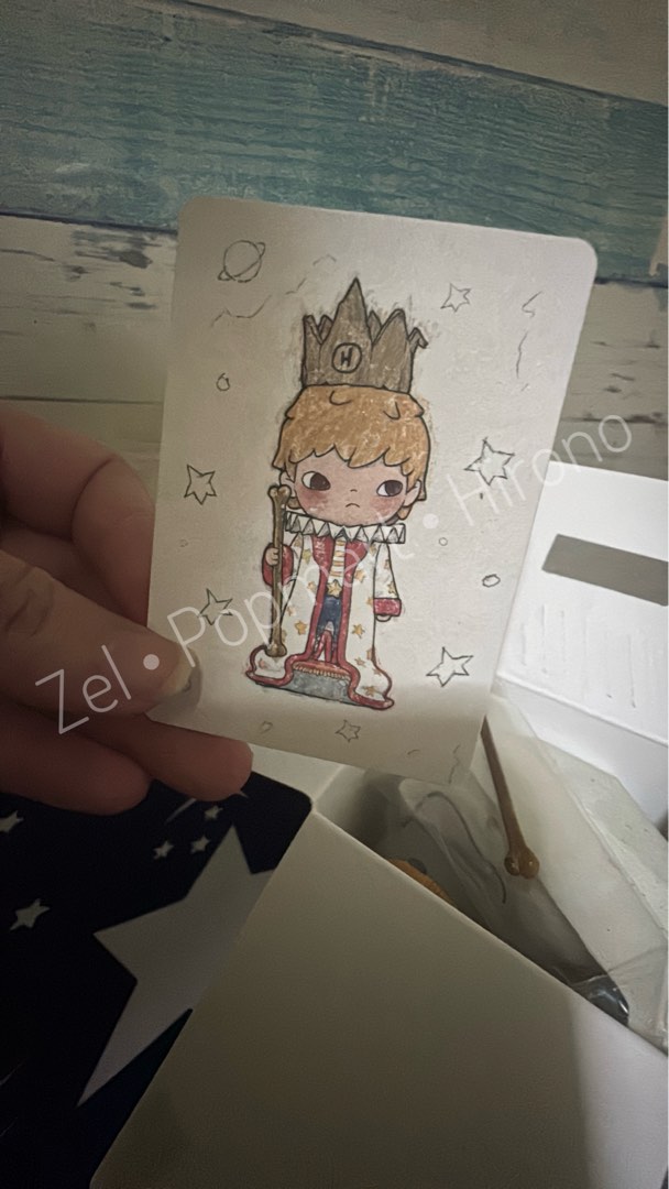 Hirono Popmart - The King, Hobbies & Toys, Toys & Games on Carousell