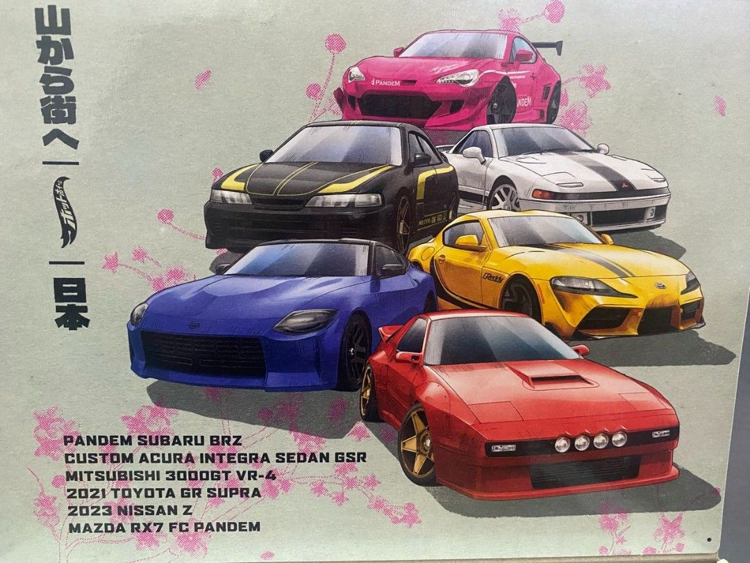 Hot Wheels Pandem Mazda RX7 JDM 6 Packs, Hobbies & Toys, Toys & Games ...