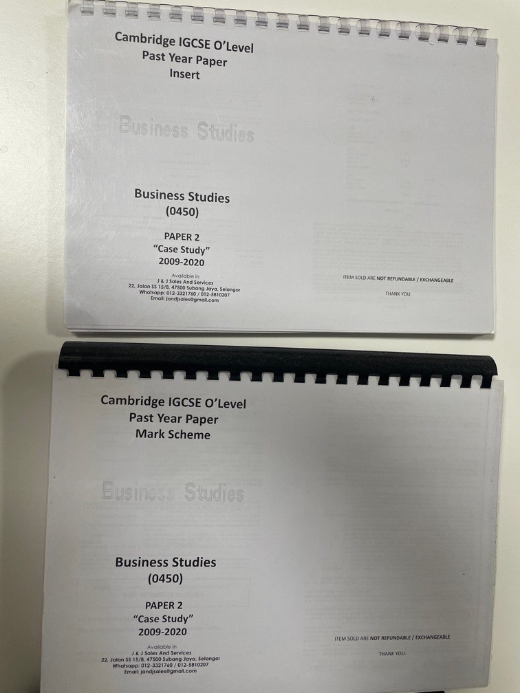 IGCSE past year papers, Hobbies & Toys, Books & Magazines, Assessment ...