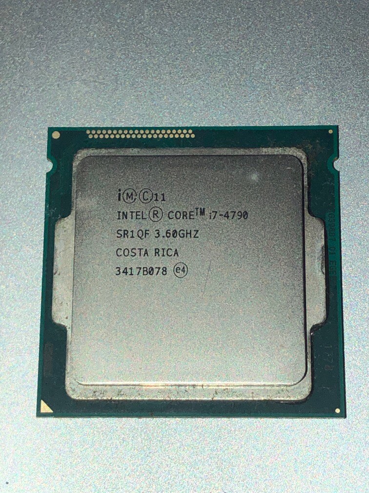 Intel i7-4790 CPU, Computers & Tech, Parts & Accessories, Computer ...