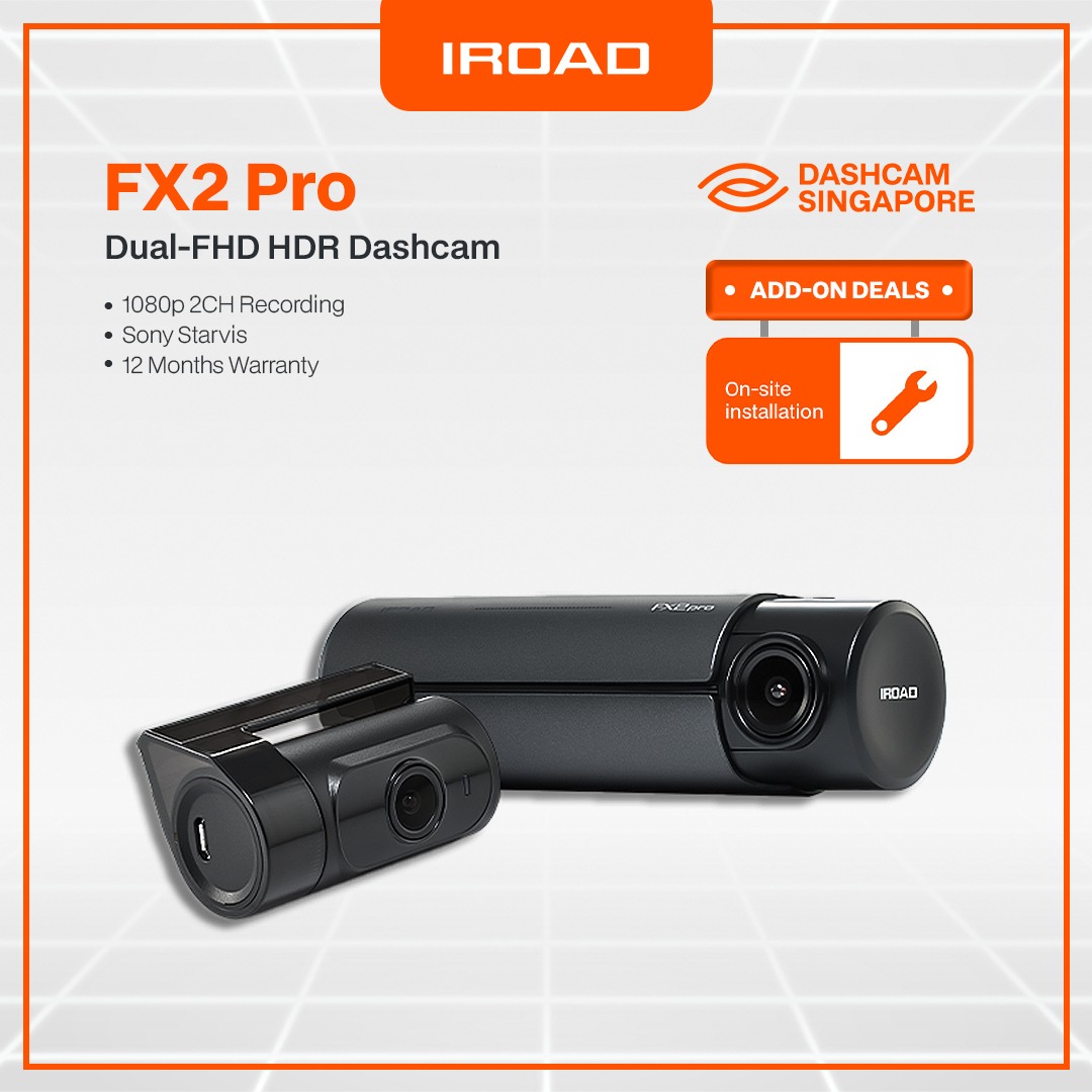 IROAD QX2 | Dual-Channel QHD Dashcam / Car Camera [Made-in-Korea ...
