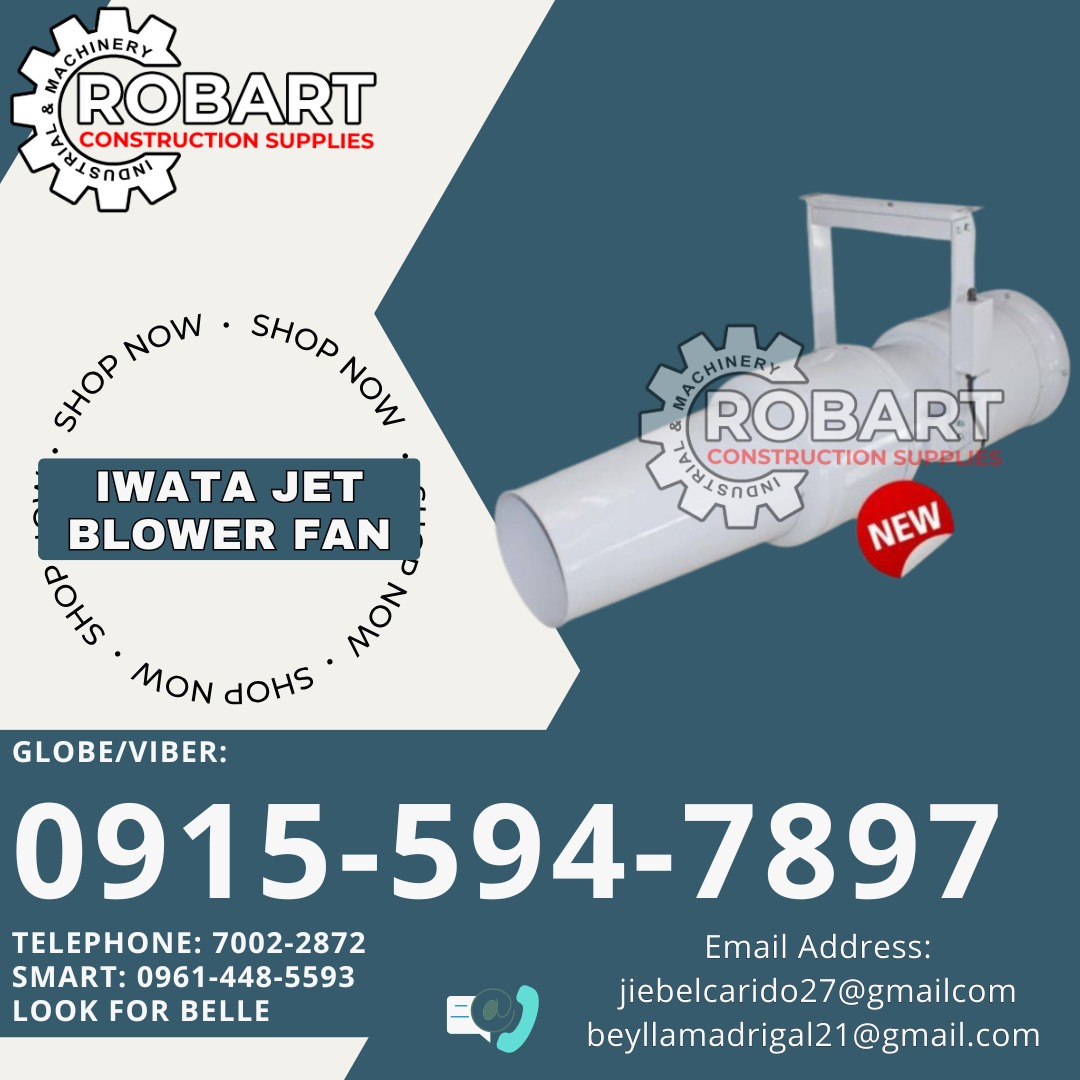 Iwata Jet Blower Fan, Commercial & Industrial, Industrial Equipment on ...