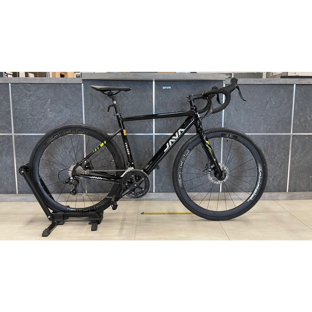 JAVA VELOCE 18 SPEED 2 X 9 SHIMANO SORA DISC BRAKE ROAD BIKE GRAVEL ...
