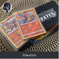 Kartu pokemon tcg english hidden fates reverse holo charmander ...