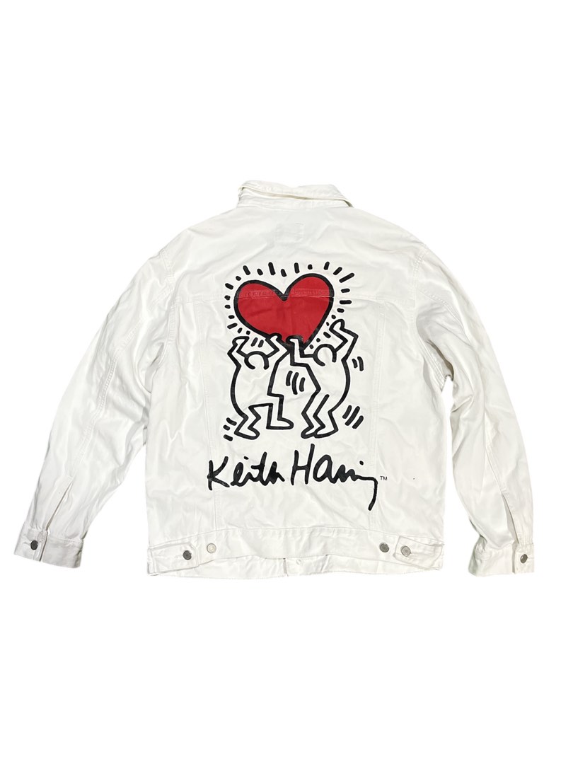 Keith haring X H&m Denim jacket, Men's Fashion, Coats, Jackets and ...
