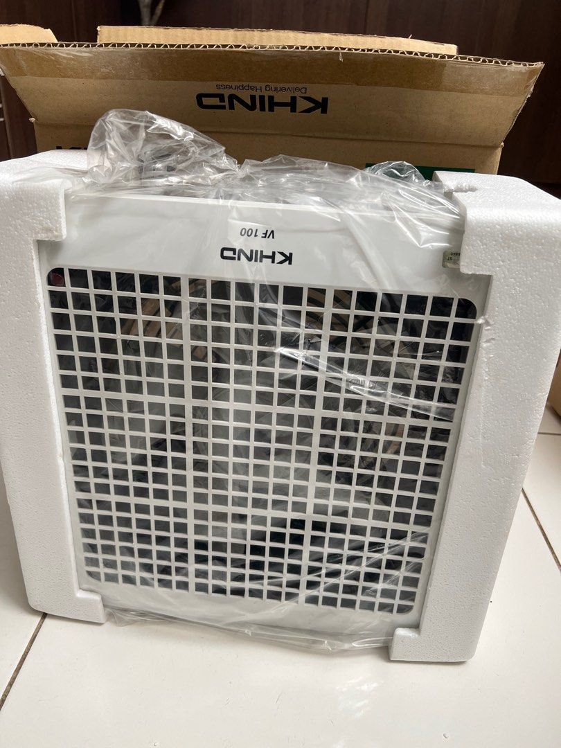 KHIND (VENTILATION FAN) VF 100, TV & Home Appliances, Kitchen ...