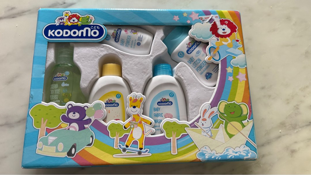 Kodomo Baby Gift Set, Babies & Kids, Bathing & Changing, Bathtub & Bath Accessories on Carousell