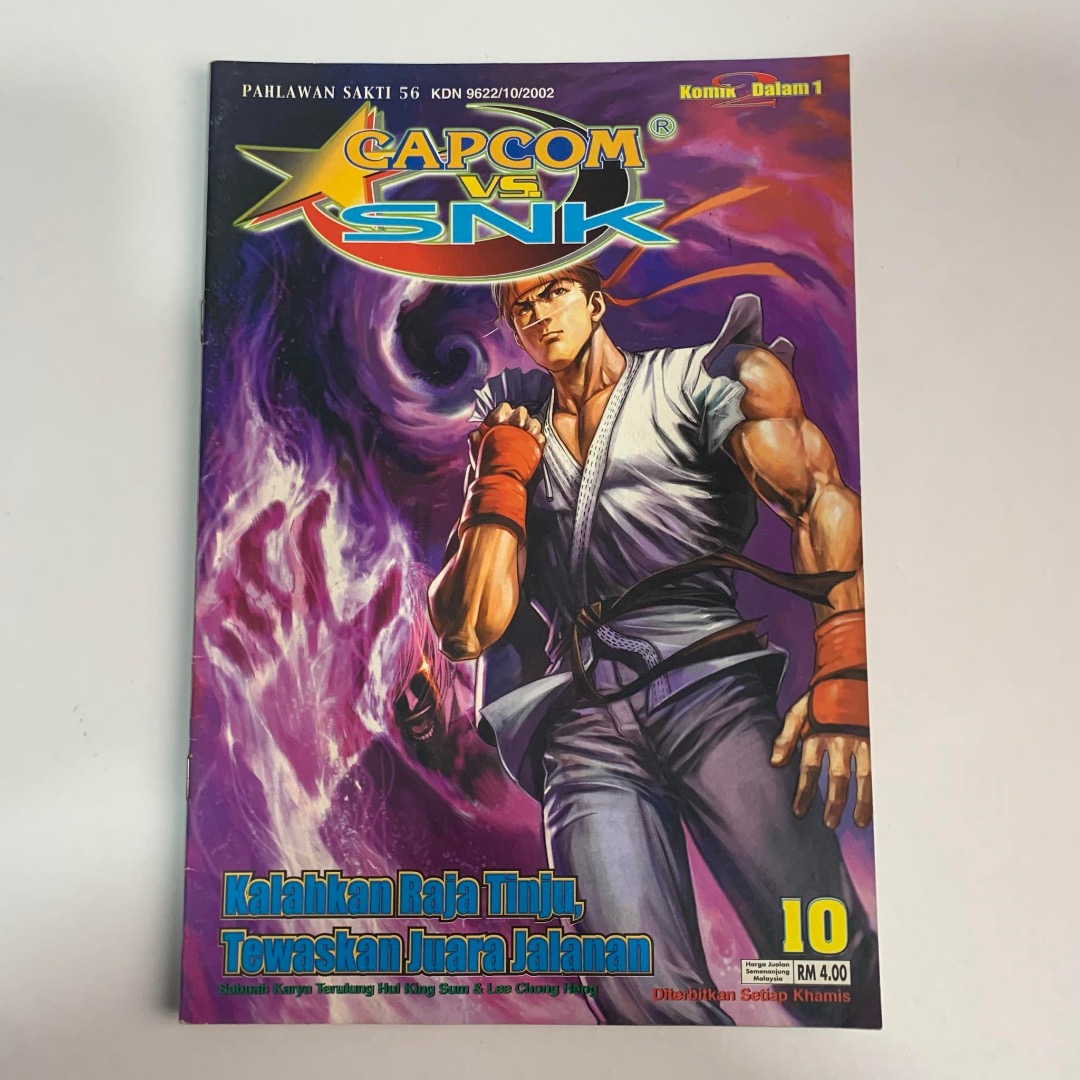 Komik Majalah Capcom VS SNK NO 10, Hobbies & Toys, Books & Magazines ...