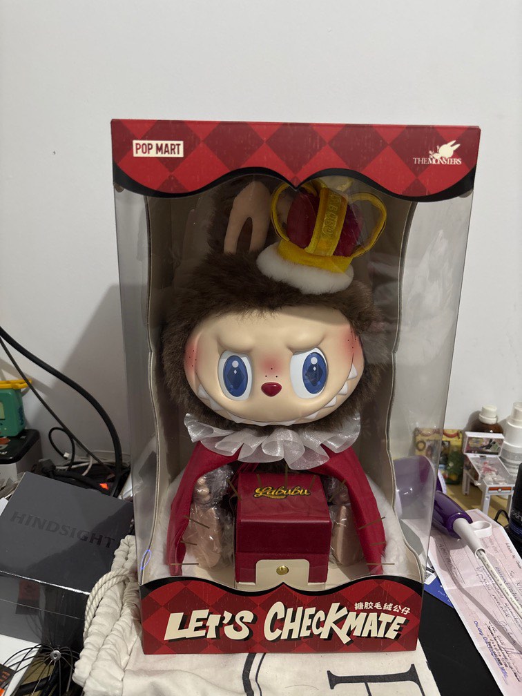Labubu let’s checkmate king, Toys & Collectibles, Mainan di Carousell