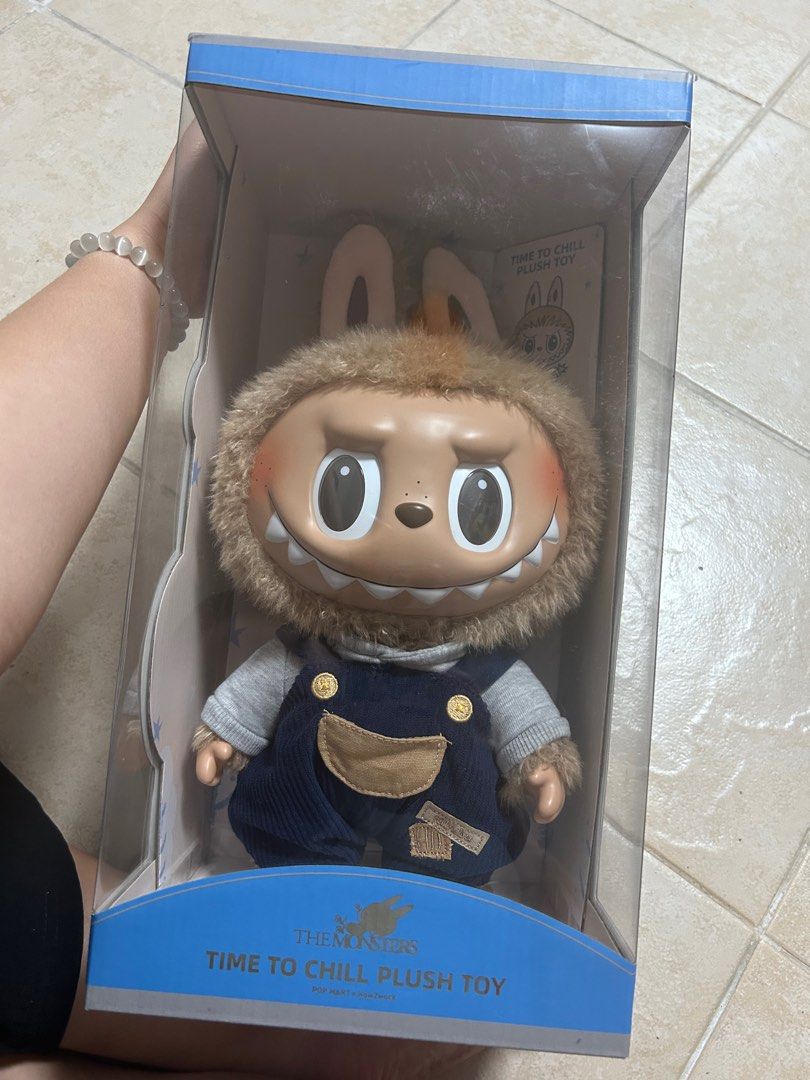 Labubu time to chill and v2 secret sealed, Hobbies & Toys, Memorabilia ...