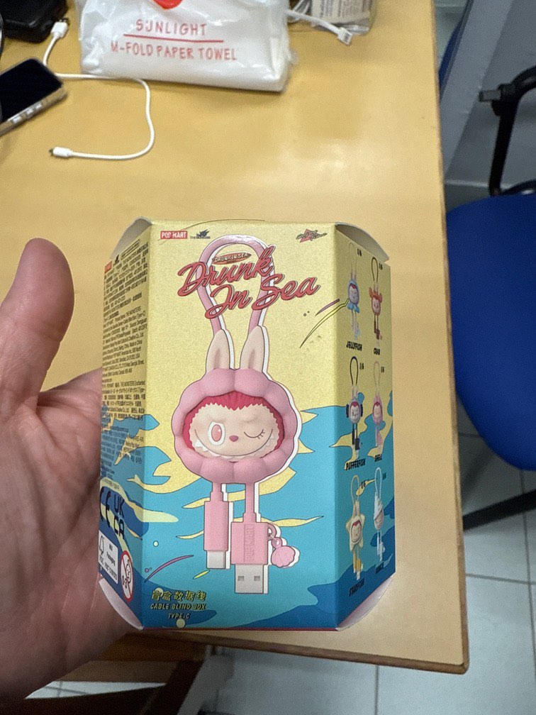 Labubu type-C cable, 手提電話, 電話及其他裝置配件, 充電器及電線 - Carousell