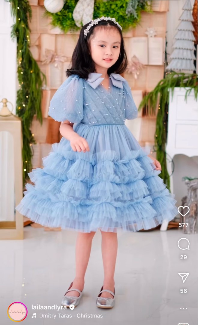 Laila and Lyra Clara Dress, Babies & Kids, Babies & Kids Fashion on ...