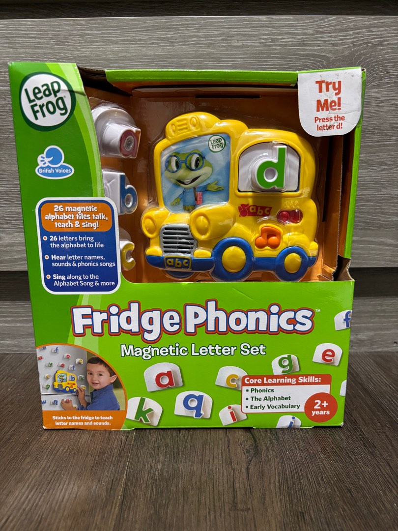 Leap Frog Fridge Phonics, Babies & Kids, Infant Playtime on Carousell