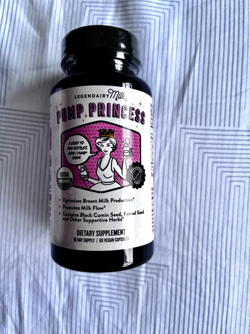 Legendairy Milk Pump Princess, Health & Nutrition, Health Supplements ...