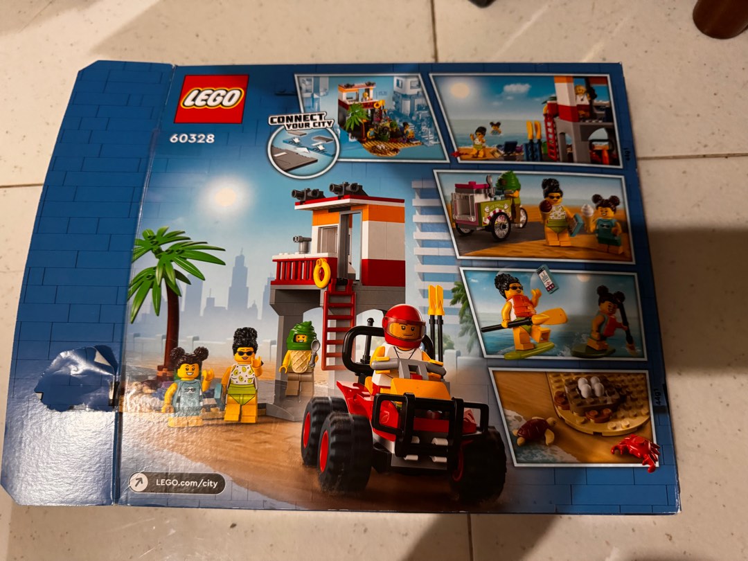 Lego Beach Lifeguard station 60328, Hobbies & Toys, Toys & Games on ...