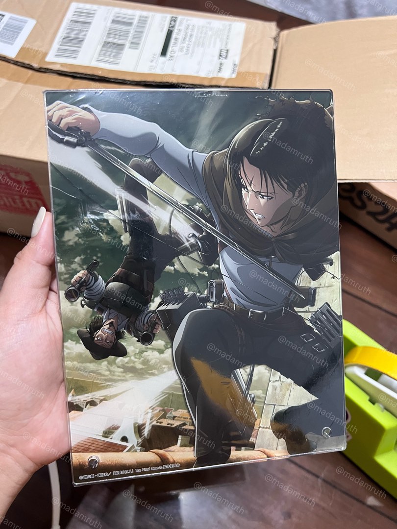 Levi Ackerman Kenny Ackerman Acrylic Stand Panel attack on titan ...