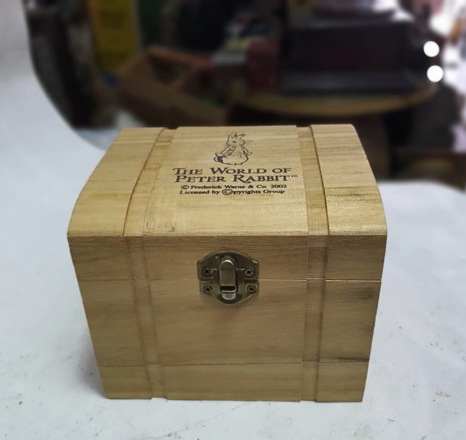 Limited Edition Peter Rabbit Wooden Box, Hobbies & Toys, Collectibles ...