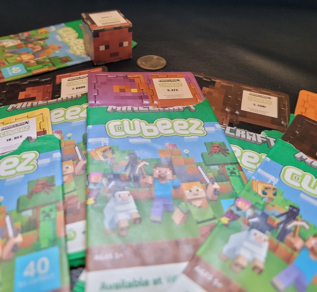 [限定Limited] 澳洲Woolworths + BIG W Minecraft Cubeez™ Blocks 立體方塊拼圖 積木 ...