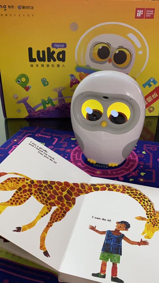 Luka Hero: Reading Robot for Kids, Hobbies & Toys, Books & Magazines ...