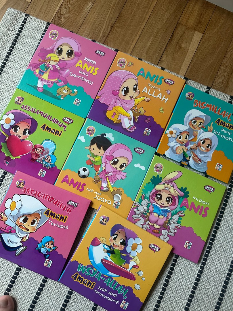 Malay Melayu books Anis Amani bundle, Hobbies & Toys, Books & Magazines ...