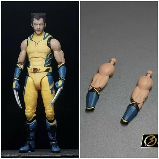 Manipple Wolverine sleeveless arm (NEW), Hobbies & Toys, Toys & Games ...
