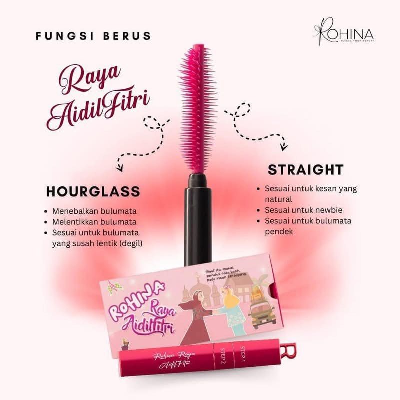 MASCARA ROHINA RAYA 2025, Beauty & Personal Care, Face, Makeup on Carousell