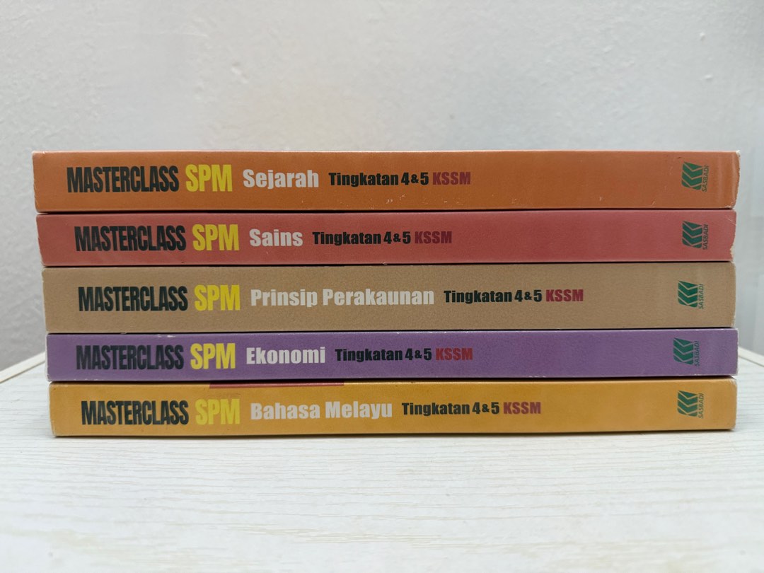 MASTERCLASS SPM COMBO, Hobbies & Toys, Books & Magazines, Assessment ...