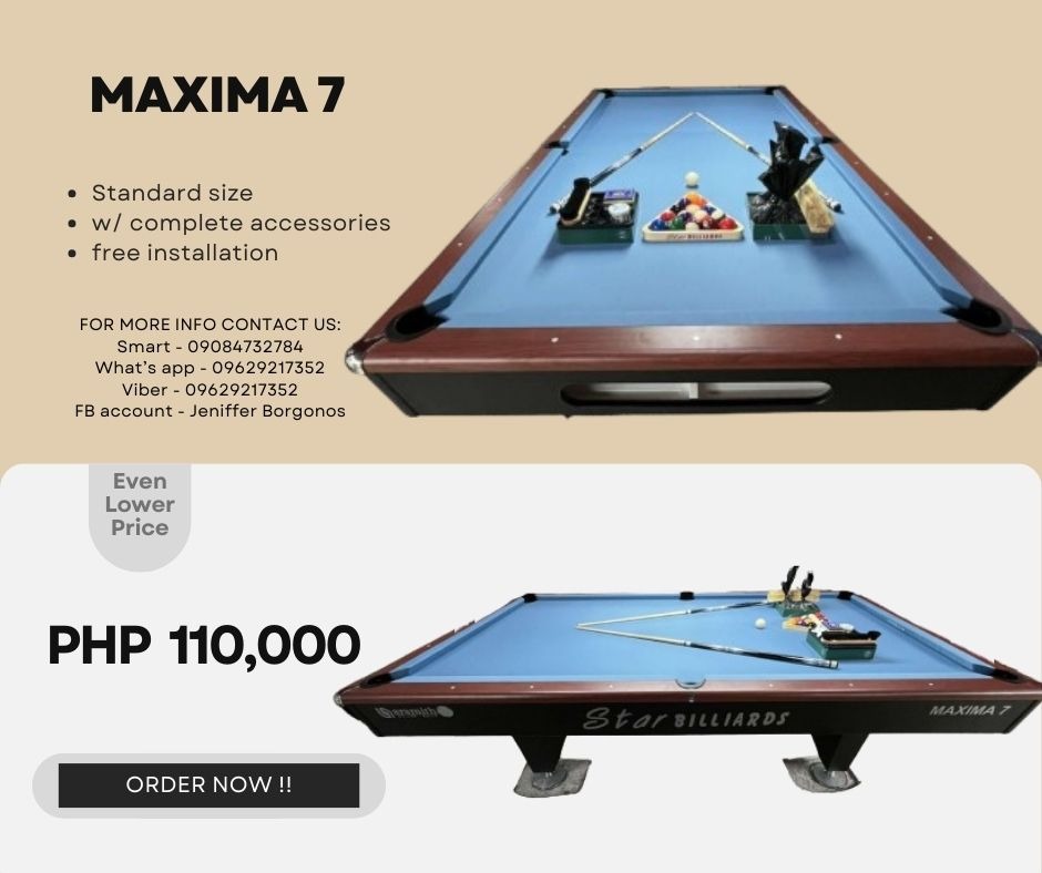 MAXIMA 7, Sports Equipment, Sports & Games, Billiards and Bowling on ...