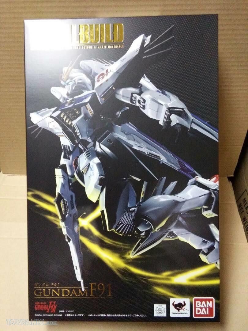 METAL BUILD Gundam F91 + Gundam F91 MSV Option Set, Hobbies & Toys ...